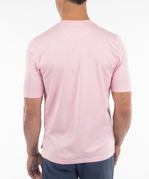 Signature Cotton Knit Short-Sleeve Cabana Tee Shirt - Bobby Jones